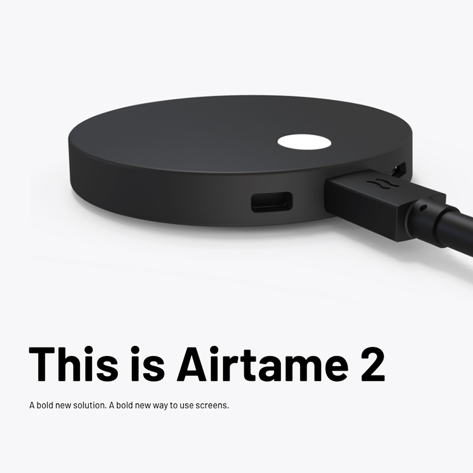 Airtame 2 - Wireless Screen Share / HDMI Adapter Dongle